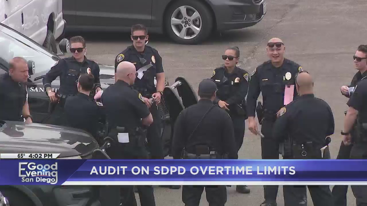 Audit recommends SDPD overtime limits – FOX 5 San Diego & KUSI News