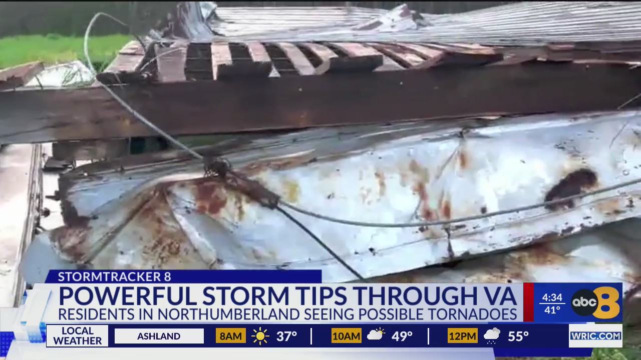 Northumberland residents picking up the pieces after severe storm ...