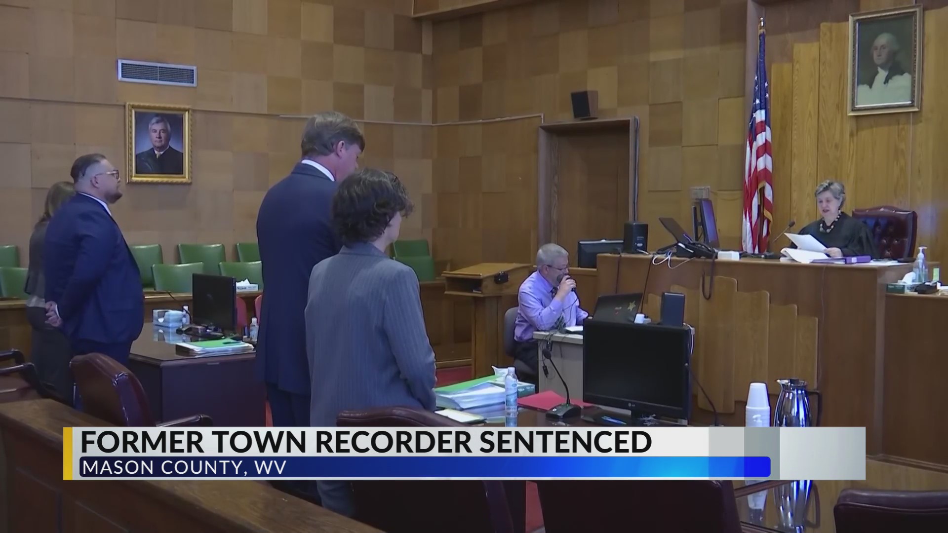 Former Mason County town recorder sentenced for embezzling town funds ...