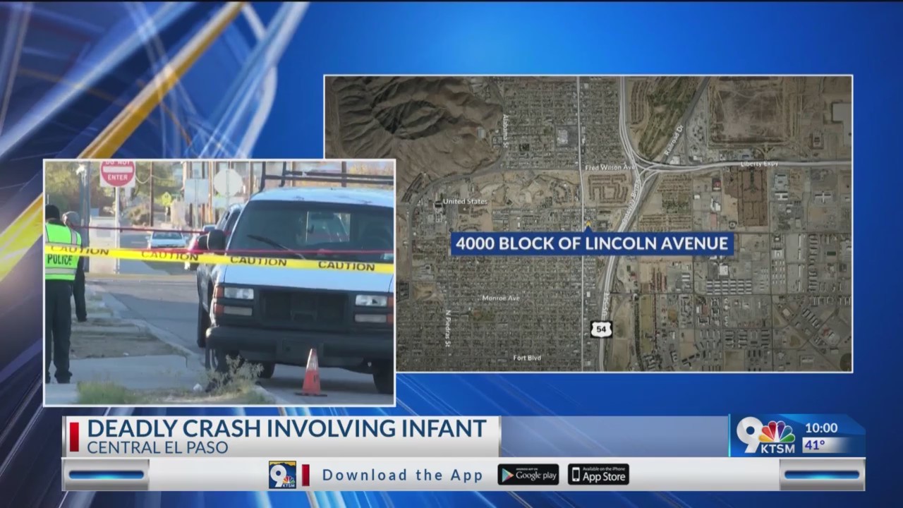 Police: Fatal crash in Central El Paso involves infant – KTSM 9 News