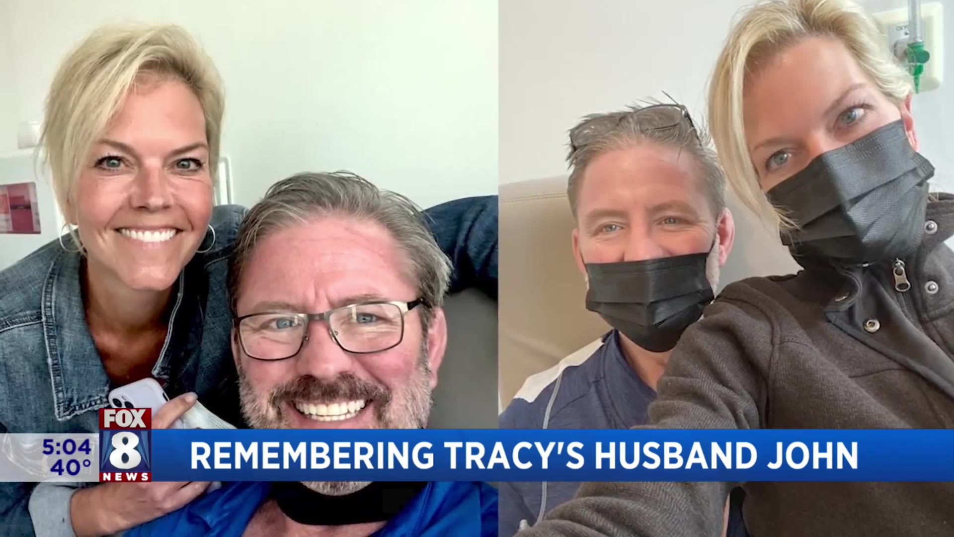 Brave battle: Tracy McCool’s husband John has passed away – Fox 8 ...