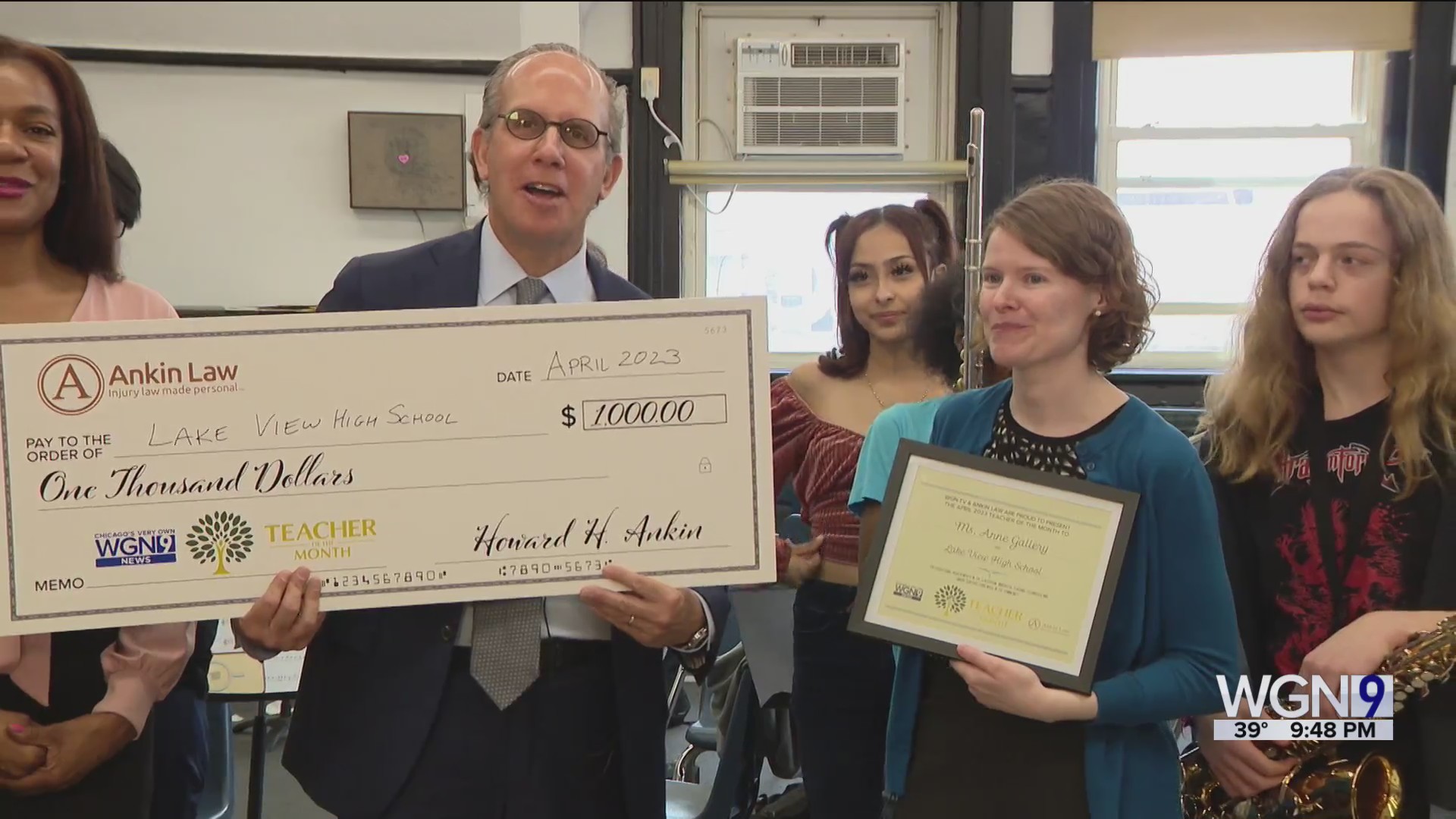 This Lake View High School teacher hits all the right notes as April’s ...