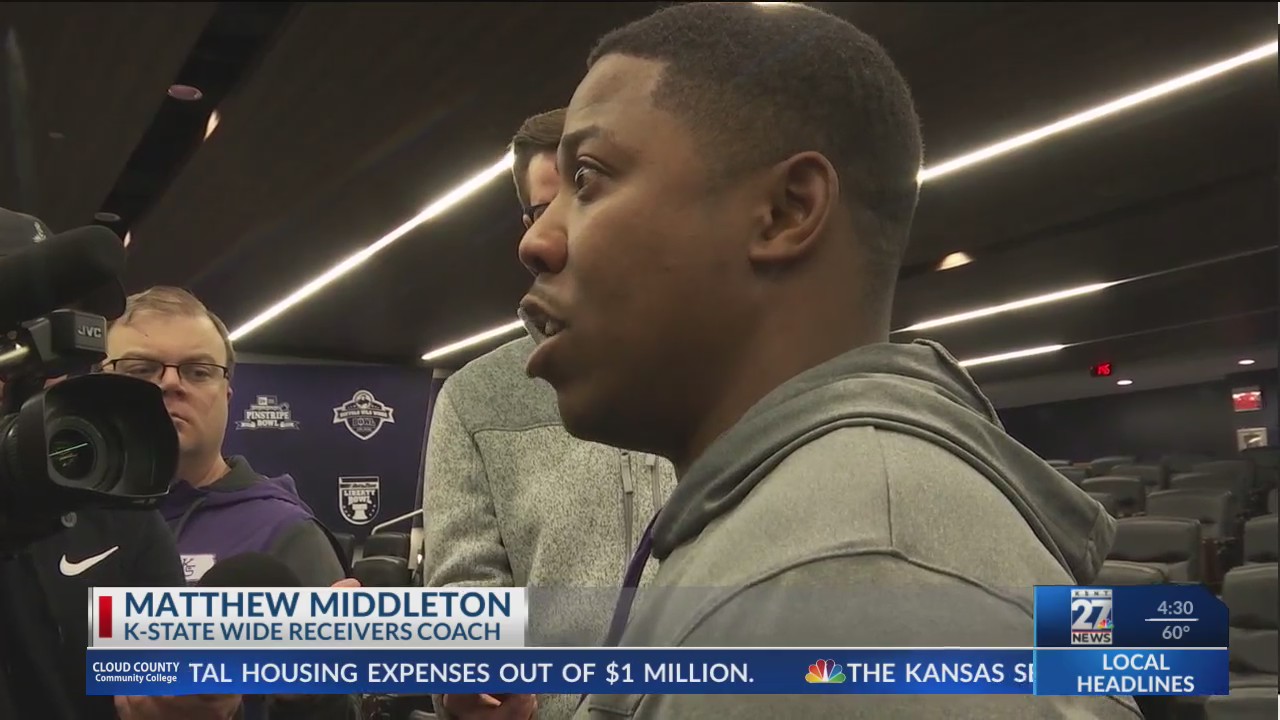 New K-State wide receivers coach assesses his new group – KSNT 27 News