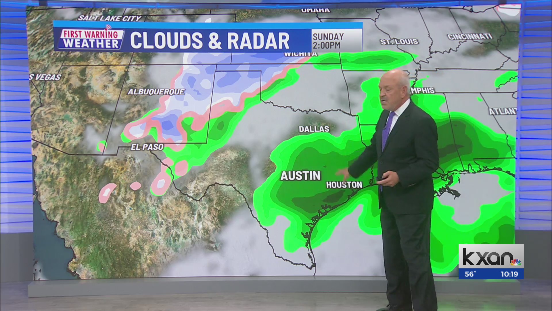 First Warning Weather with Jim Spencer – KXAN Austin
