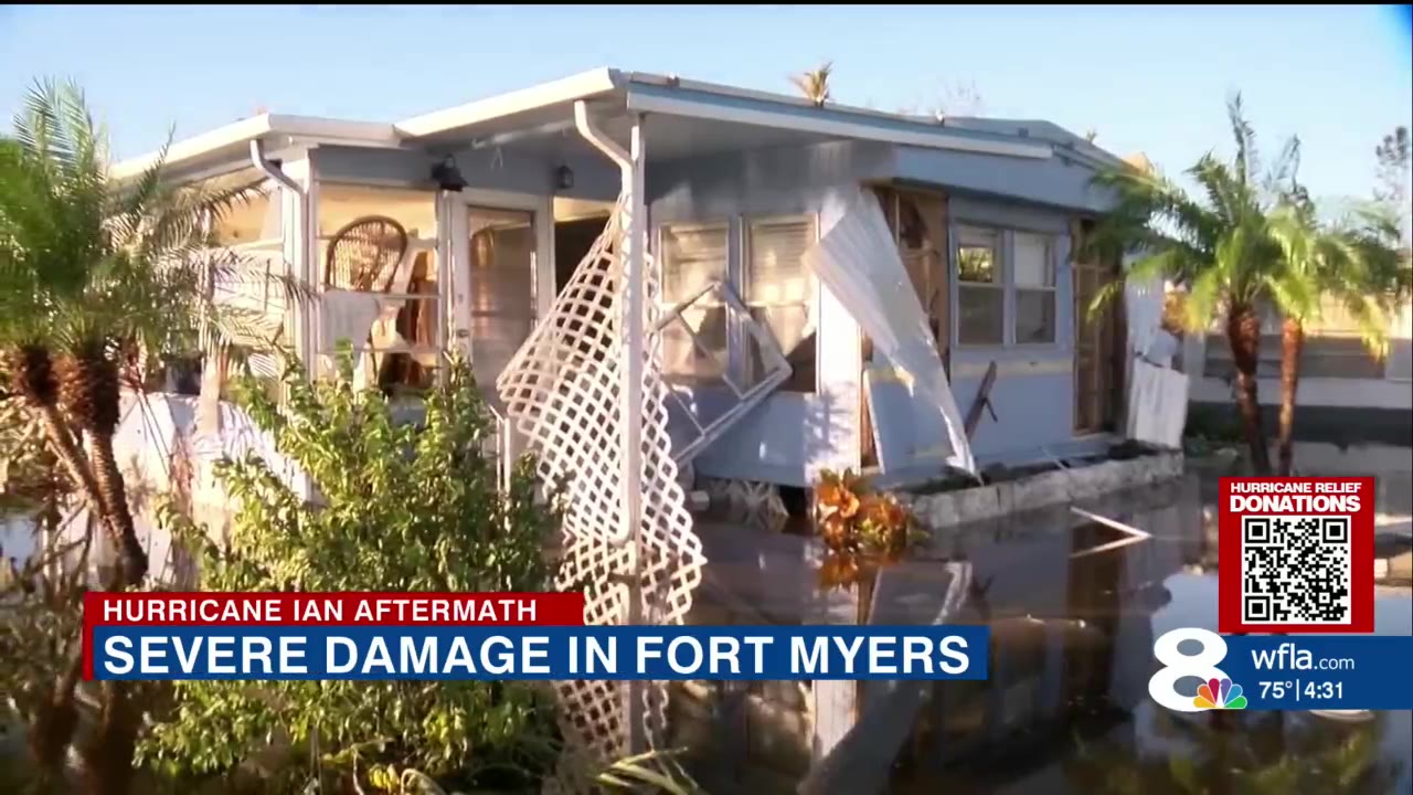 Fort Myers locals discover life-changing damage post Hurricane Ian – WFLA