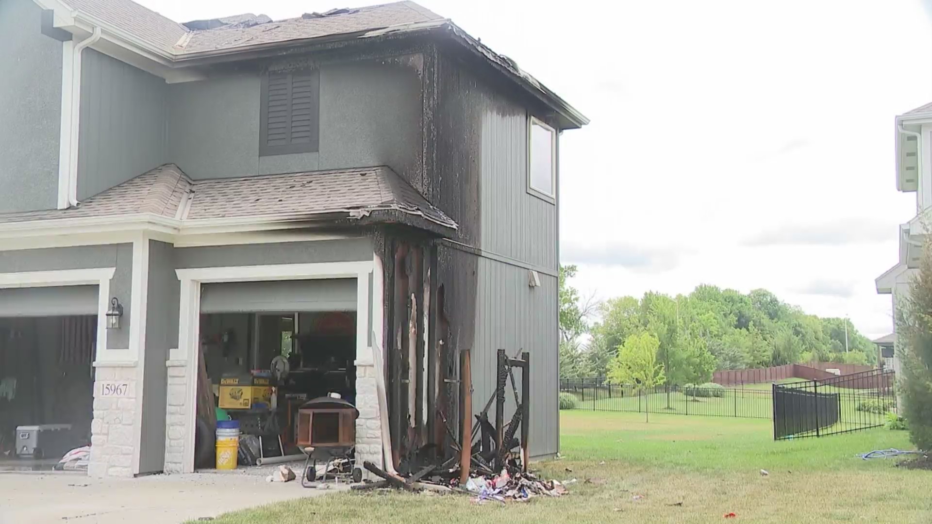Kansas family displaced after discarded fireworks spark fire – FOX 4 ...