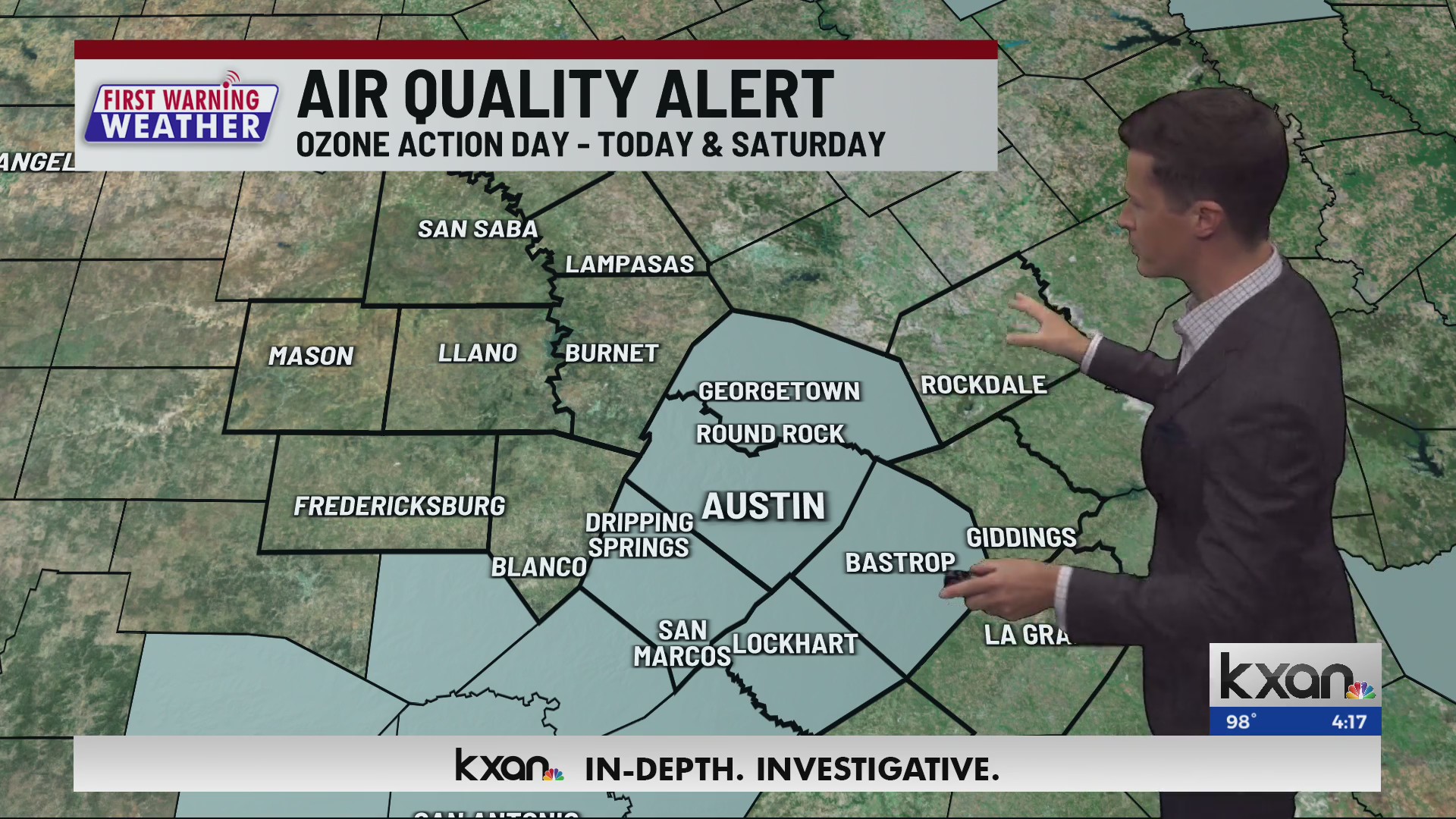 Friday evening First Warning Forecast – KXAN Austin