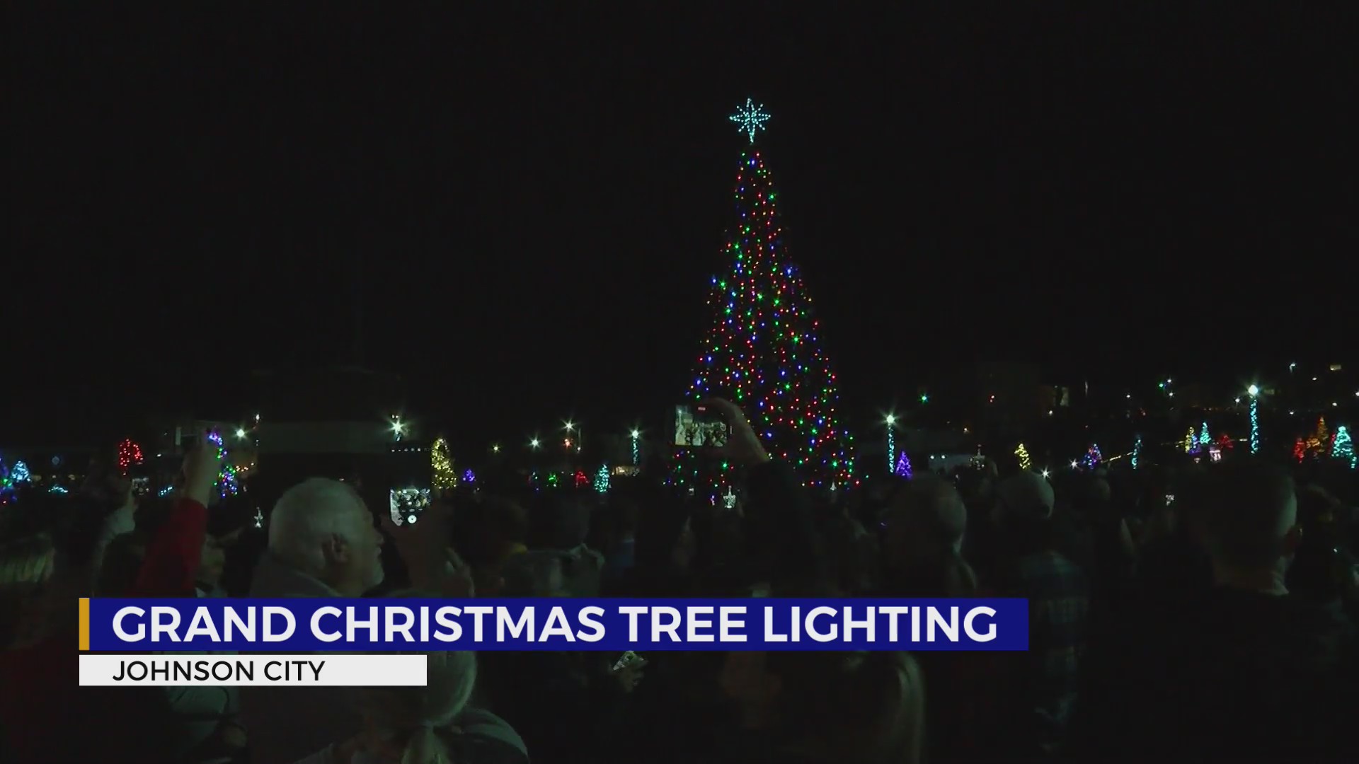 Johnson City lights up Christmas Trees in Founders Park – WJHL | Tri ...