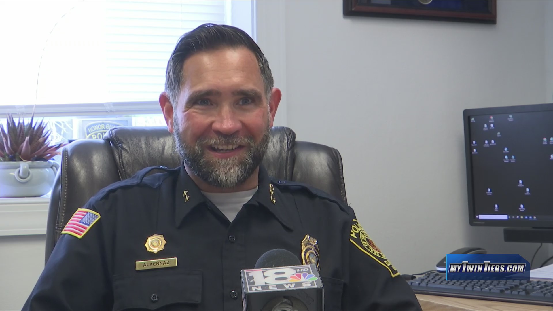 Anthony Alvernaz replaced as Elmira Police Chief – WETM – MyTwinTiers.com
