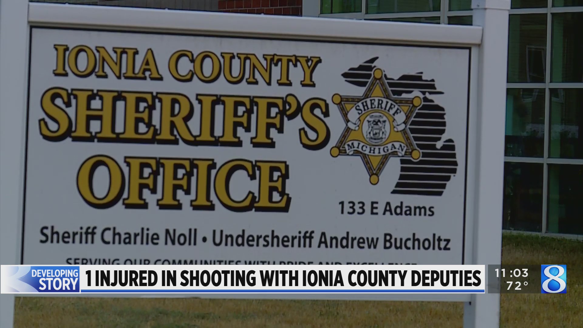 Sheriff’s office: 1 injured in shooting with Ionia County deputies ...