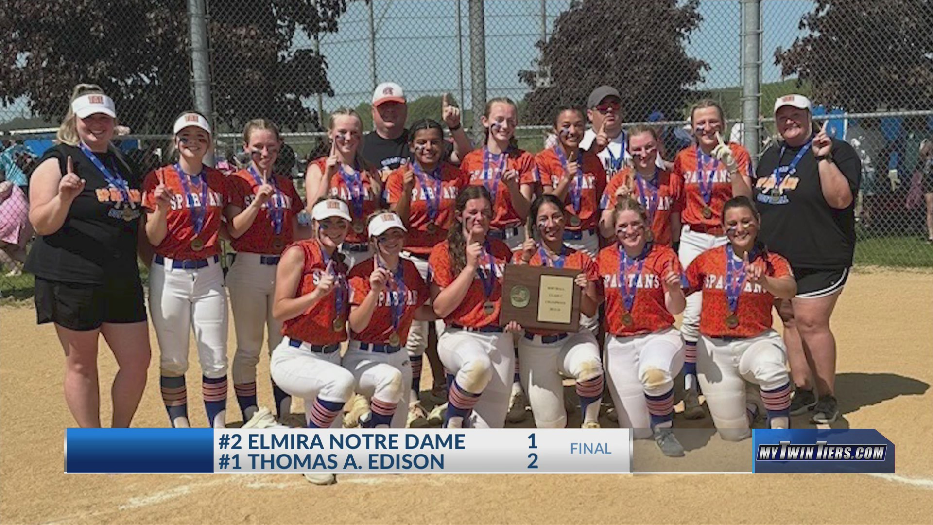 Edison wins Section IV Class C title in walk-off fashion over Elmira Notre Dame – WETM ...