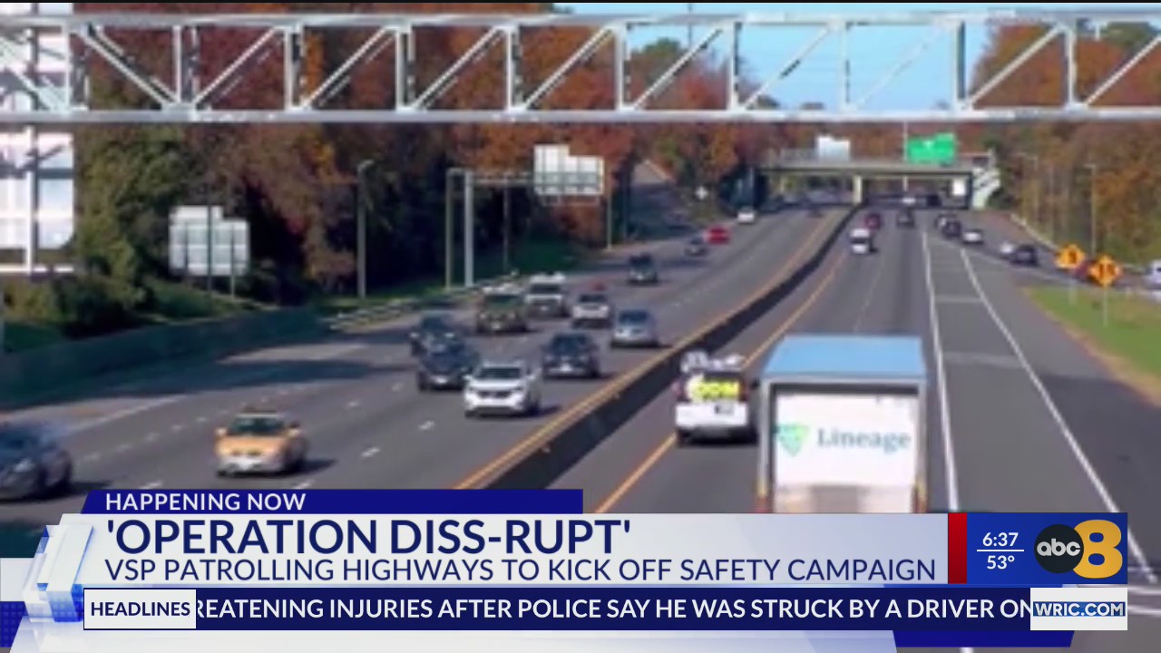 Virginia State Police kicks off Operation DISS-rupt to crack down on ...