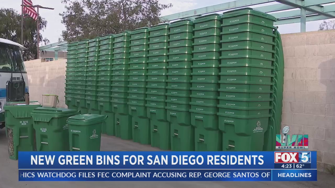 New Green Bins For San Diego Residents – FOX 5 San Diego & KUSI News