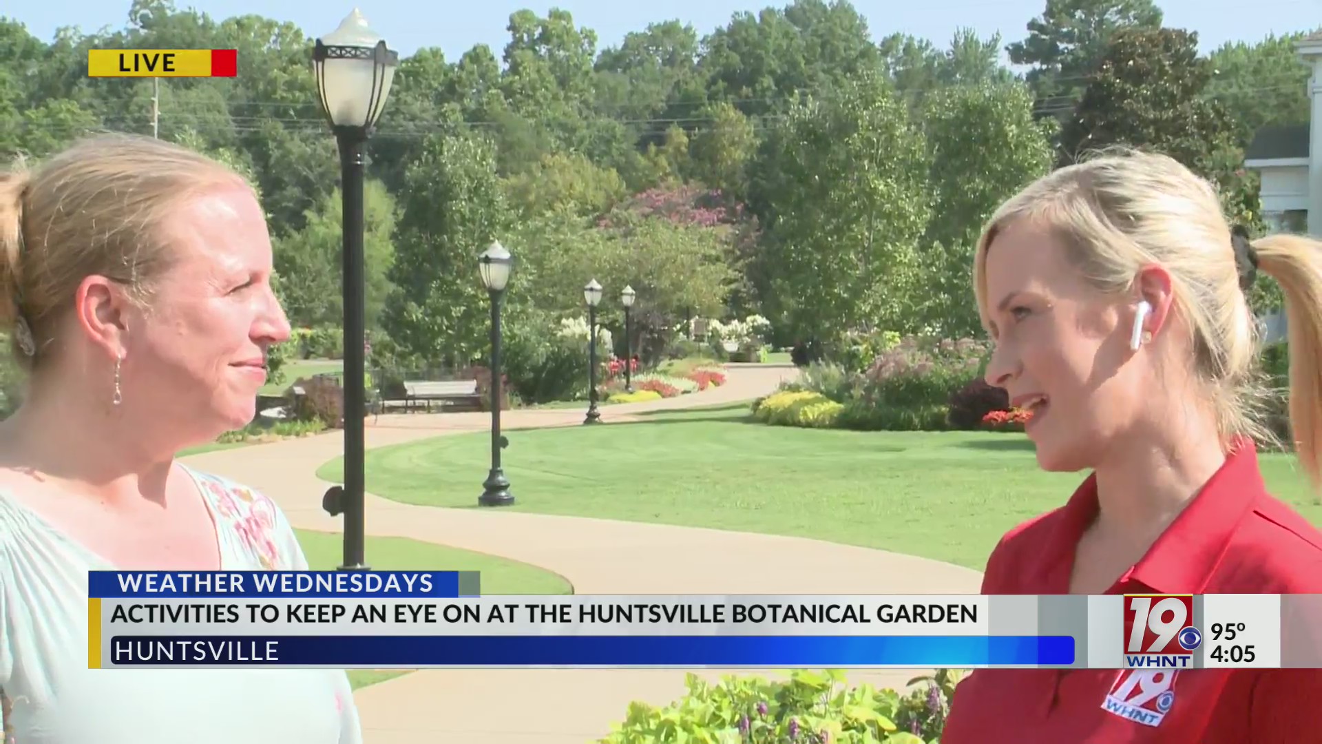 Huntsville Botanical Garden | Weather Wednesday with Danielle Dozier ...