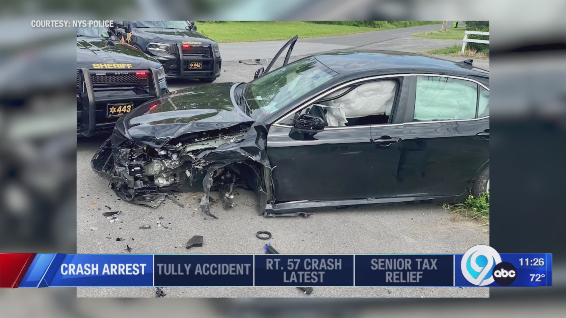 Liverpool man arrested by NYSP after a car chase and multiple crashes ...
