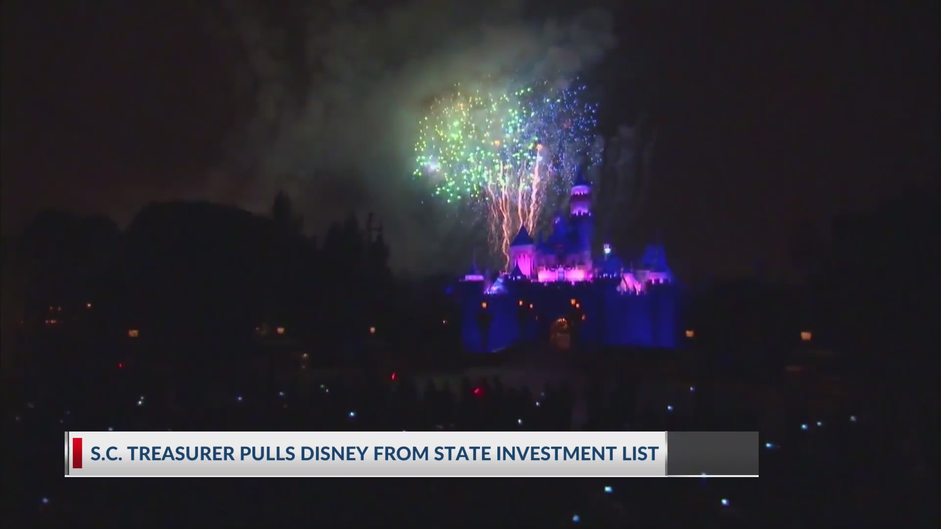 S.C. Treasurer pulls Disney from state investment list – WCBD News 2