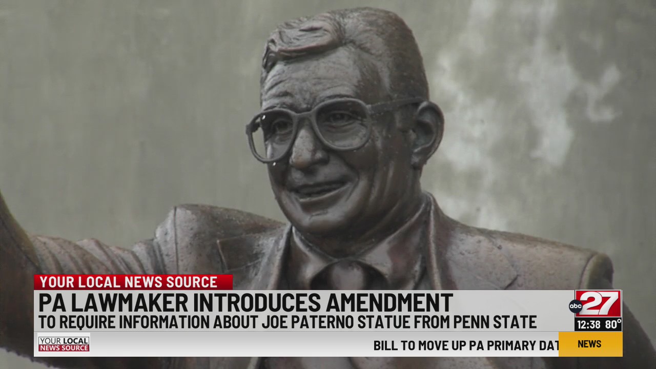 Where is Joe Paterno statue now? A Pennsylvania lawmaker seeks the ...