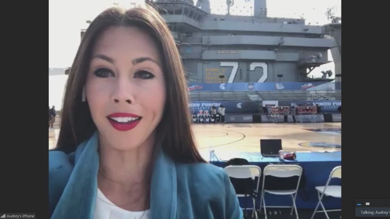 Audrey Dahlgren joins live from the U.S.S. Abraham Lincoln – WLNS 6 News