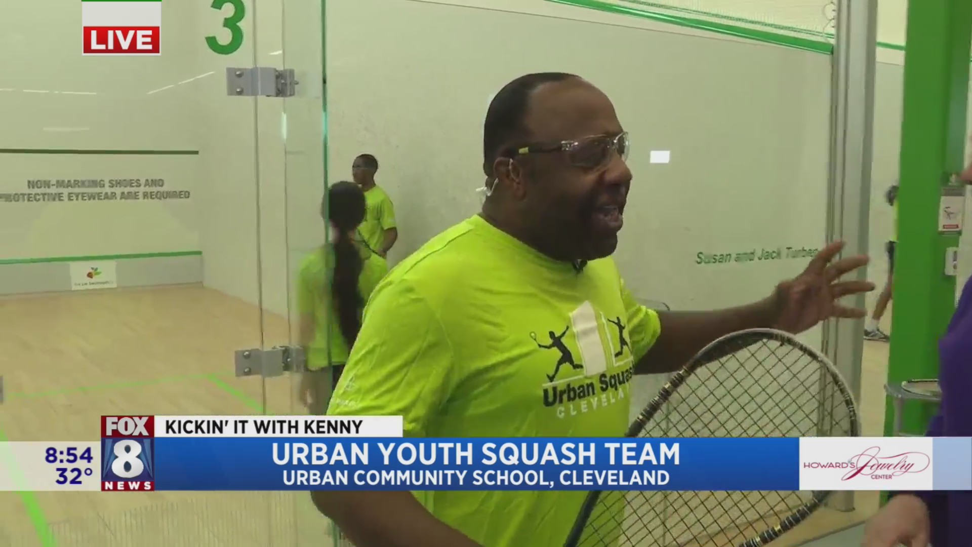 Urban Squash Cleveland uses game of squash to help kids succeed – Fox 8 ...