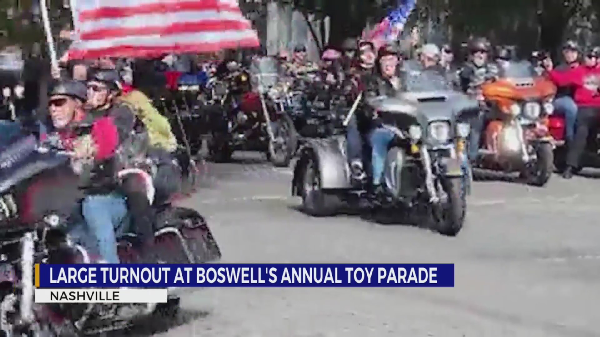 Large turnout at Boswell’s Annual Toy Parade in Nashville – WKRN News 2