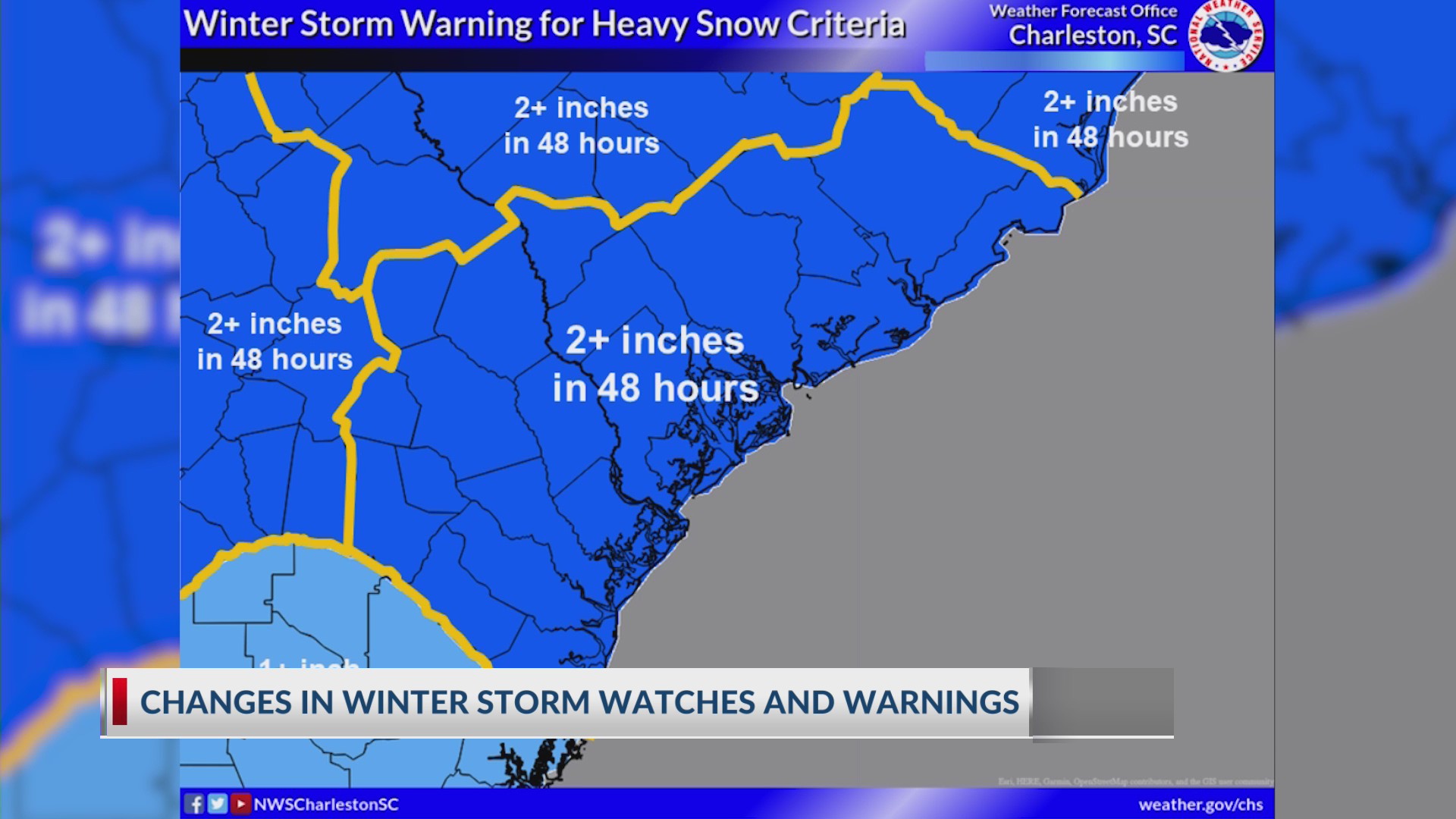 NWS updates criteria for issuing winter weather warnings in SC – WCBD ...