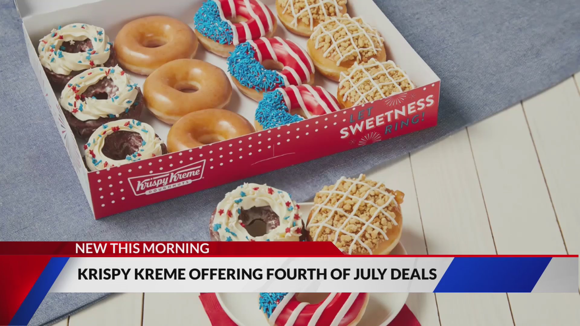 Krispy Kreme offering 4th of July deals today – FOX 2
