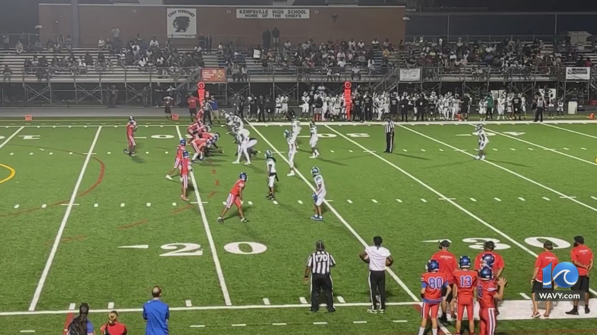 Video captures sound of gunshots at VB football game – WAVY.com