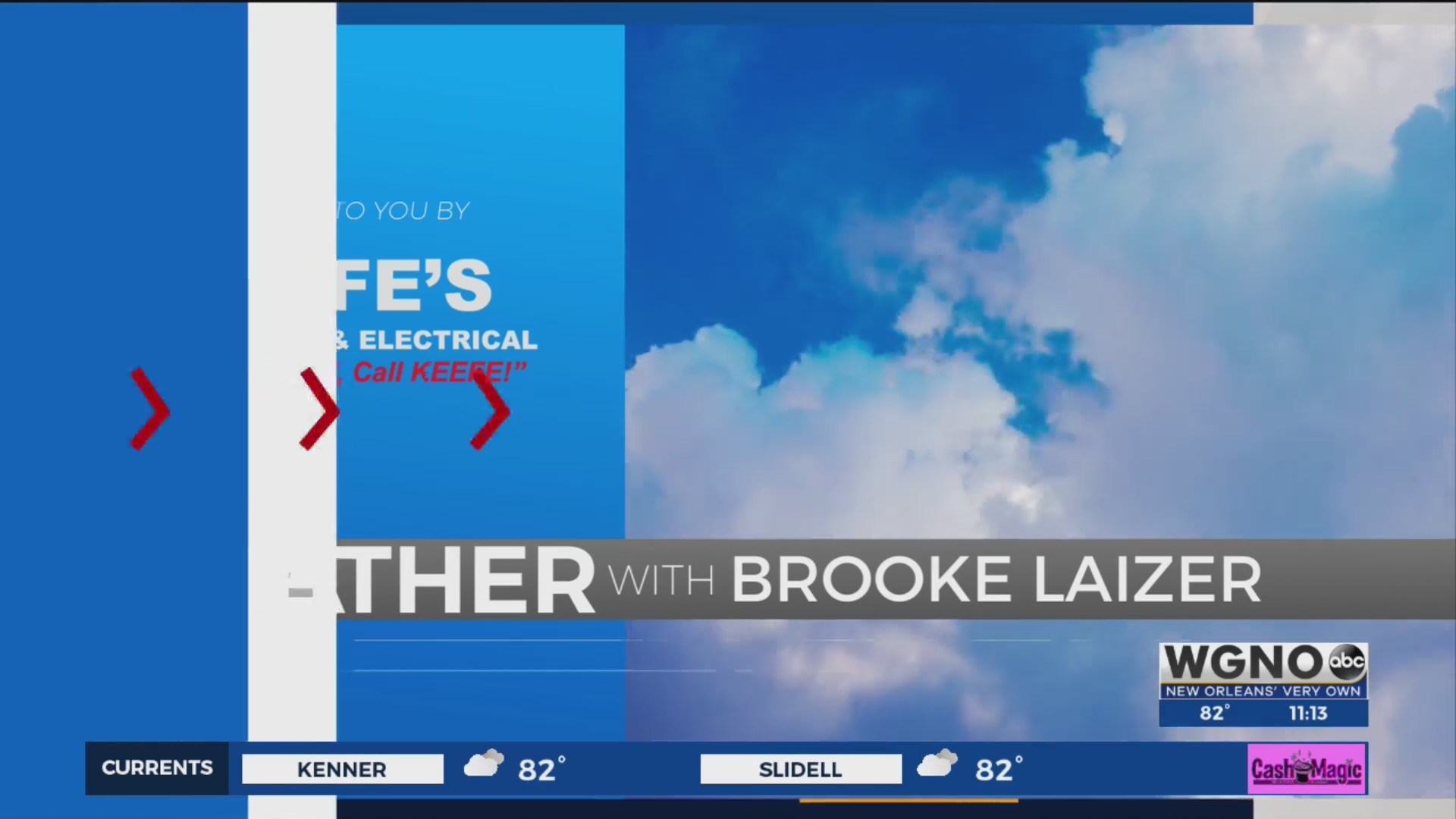 On and off storms around! – WGNO
