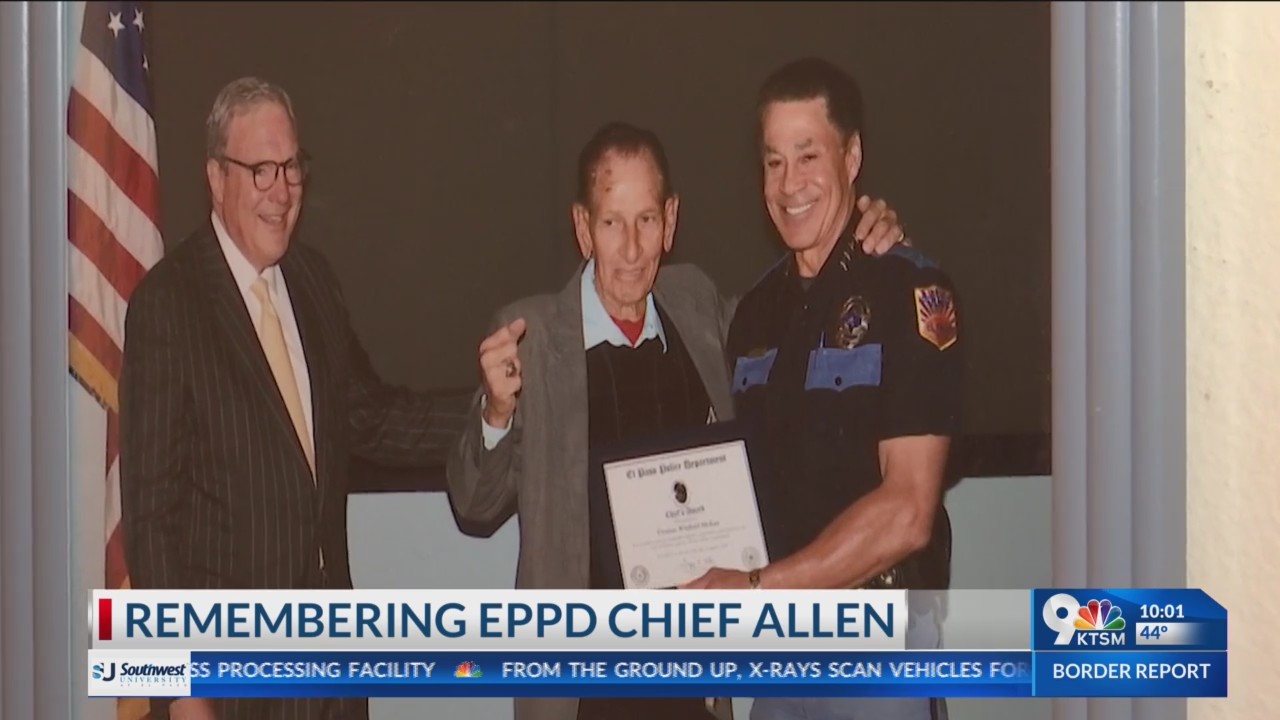 Chief Allen’s legacy goes further than the police department – KTSM 9 News