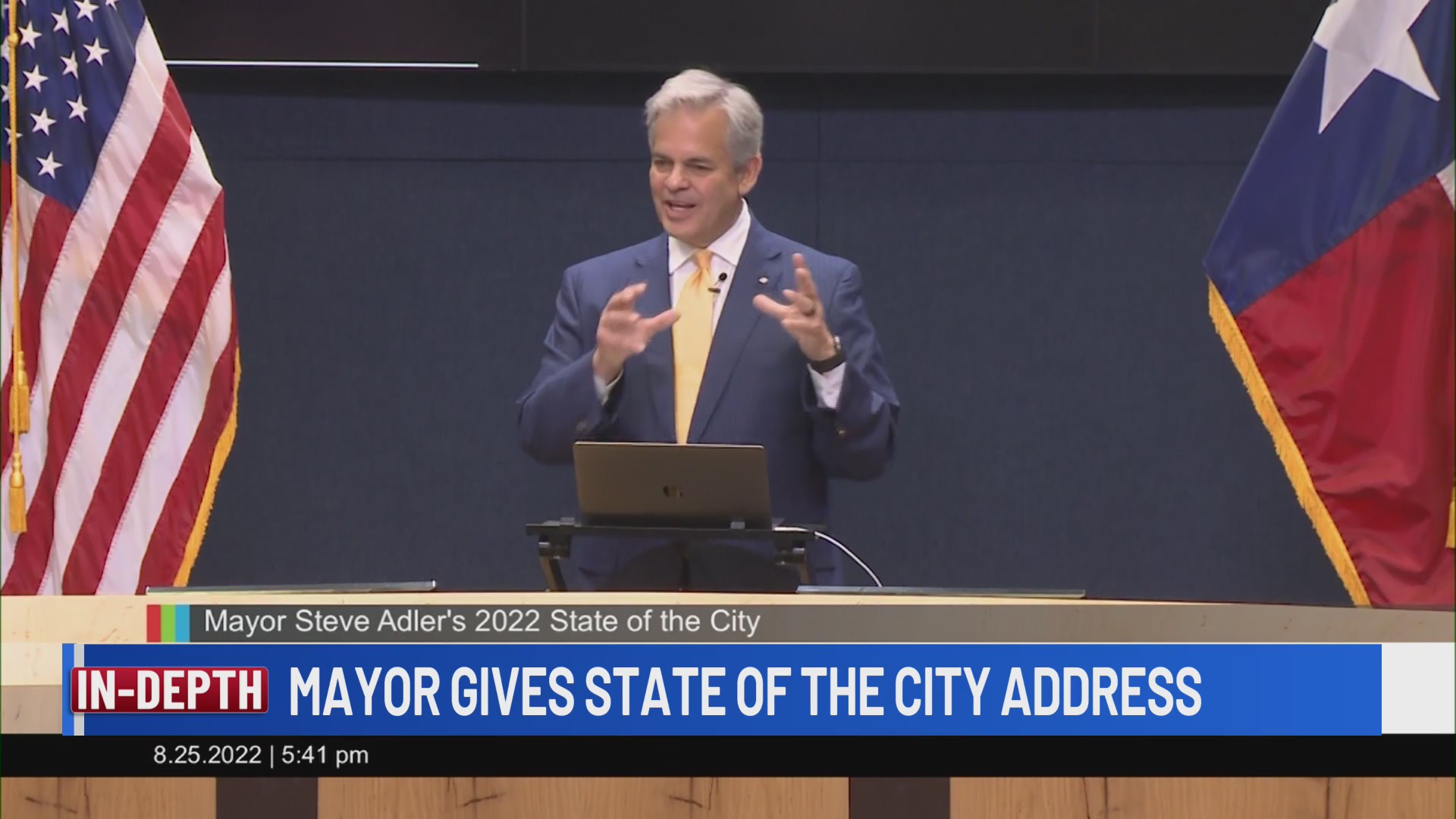 Austin mayor gives State of the City address – KXAN Austin