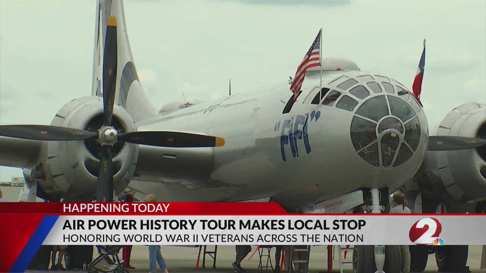 World War II plane tour makes stop in Springfield – WDTN.com