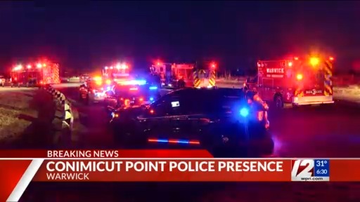 Crews searching for a missing kayaker in the area of Conimicut Point ...