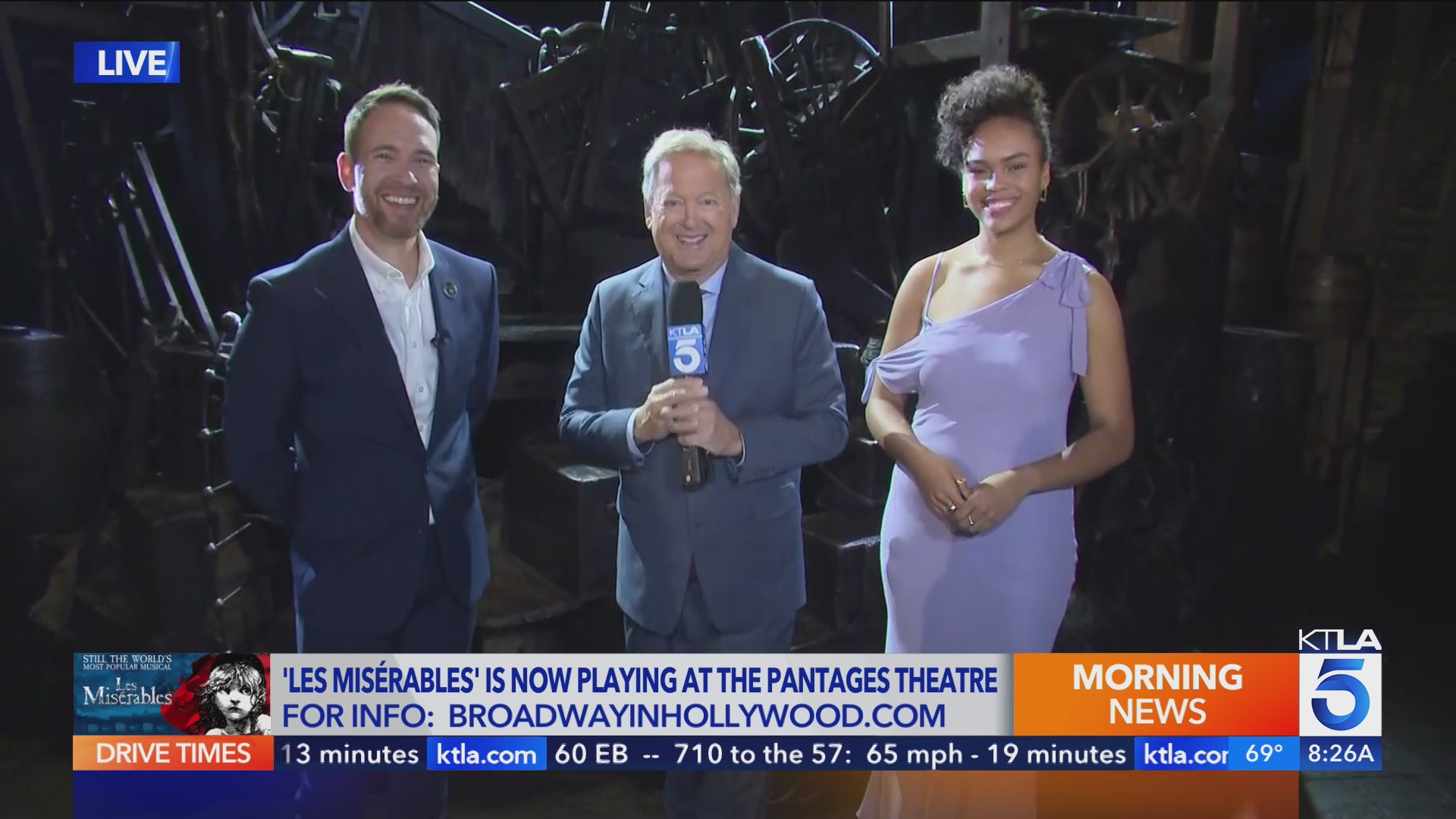 ‘Les Misérables’ comes to the Pantages Theatre – KTLA