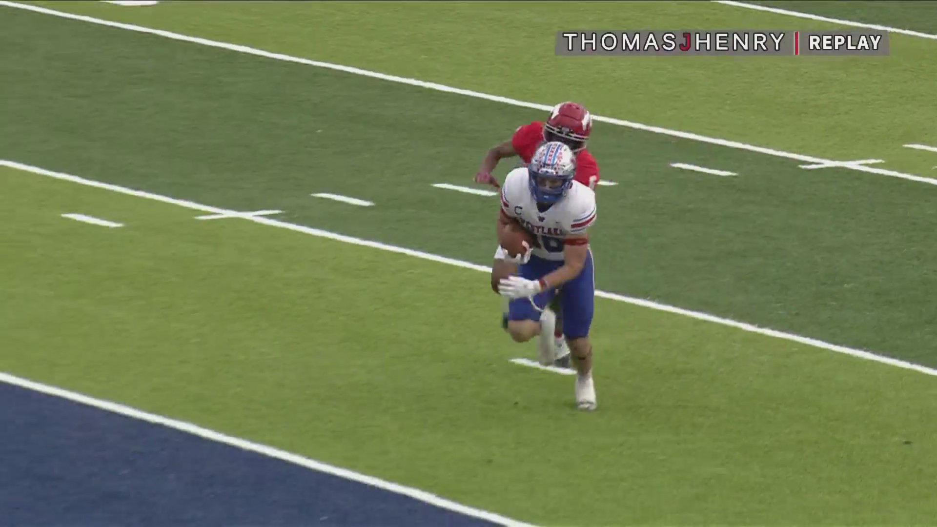 Touchdown Westlake: Brett Skinner to Bryce Chambers 47-yard pass – KXAN ...