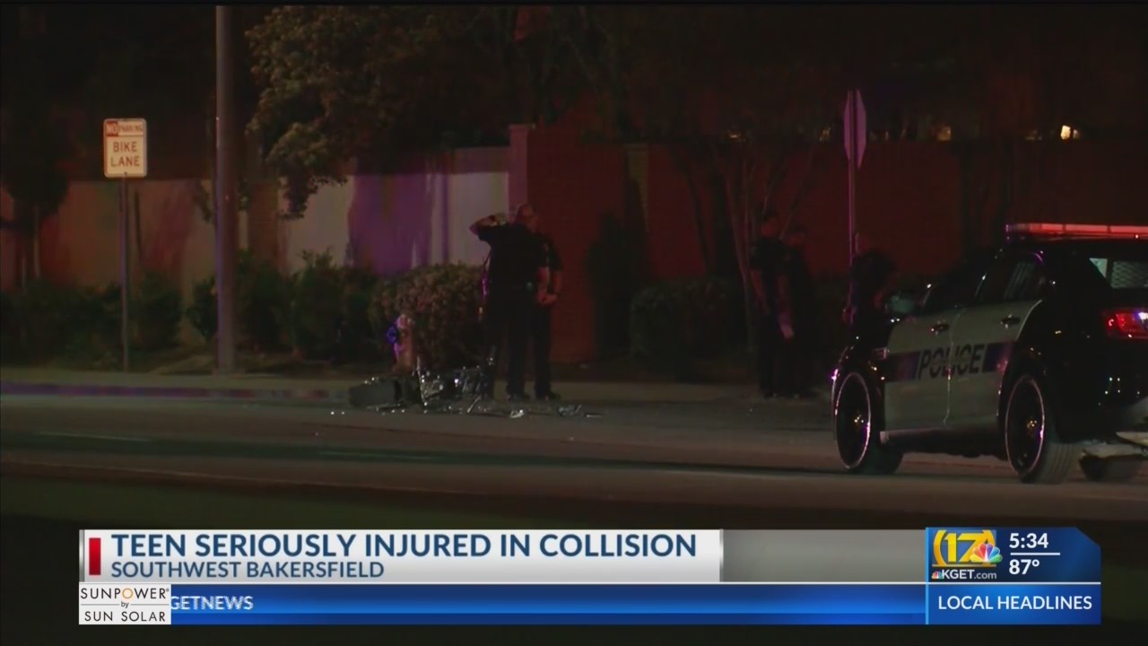 Teen injured in mini bike accident – KGET 17