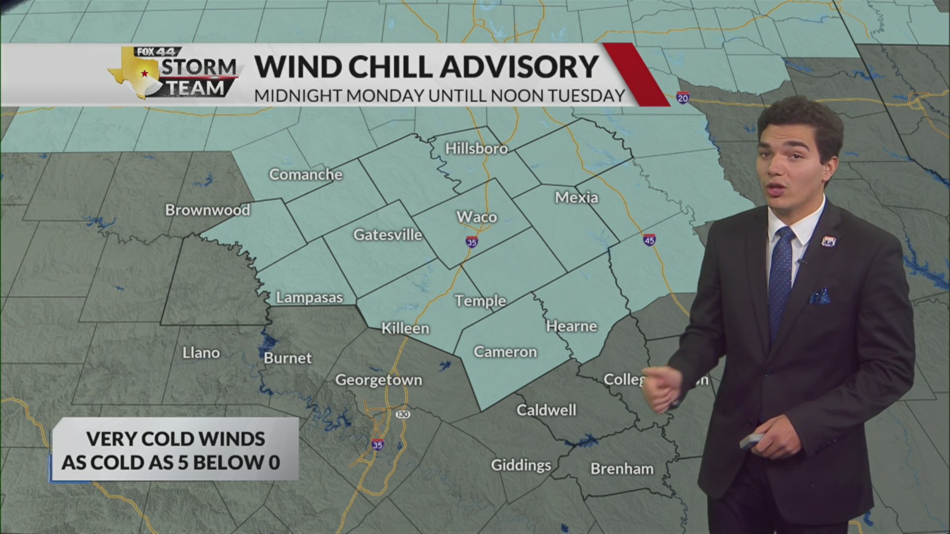 Latest Forecast with Meteorologist Zavian Colón – KWKT – FOX 44