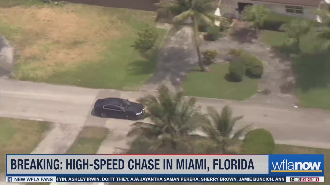 High-speed chase in Florida ends, driver detained – WFLA