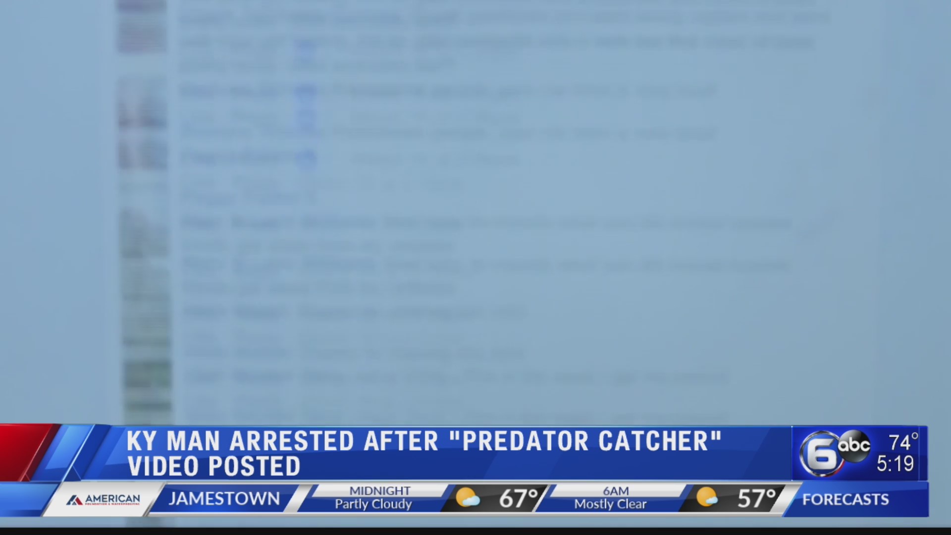KY man arrested after “Predator Catcher” video posted – WATE 6 On Your Side