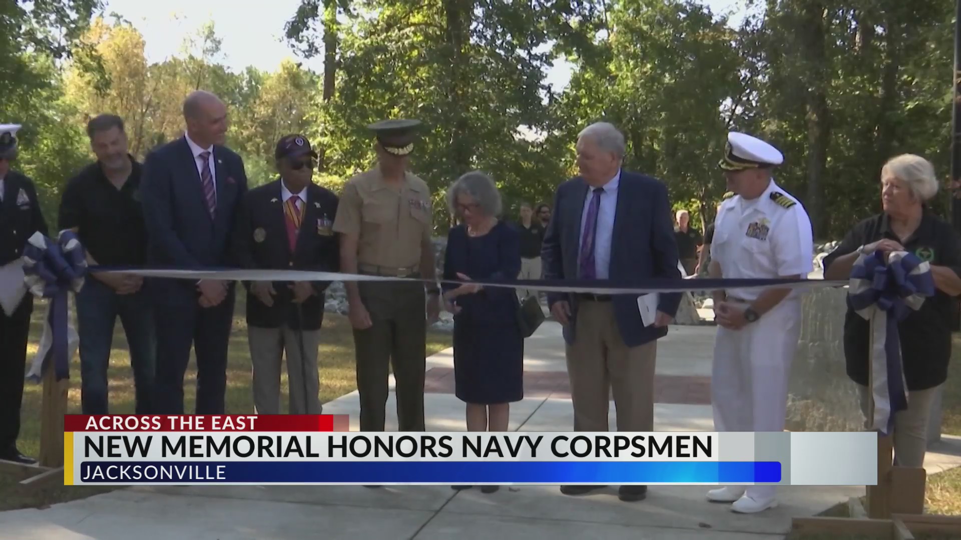 ‘This is long overdue’: New Corpsmen Memorial unveiled at Lejeune ...
