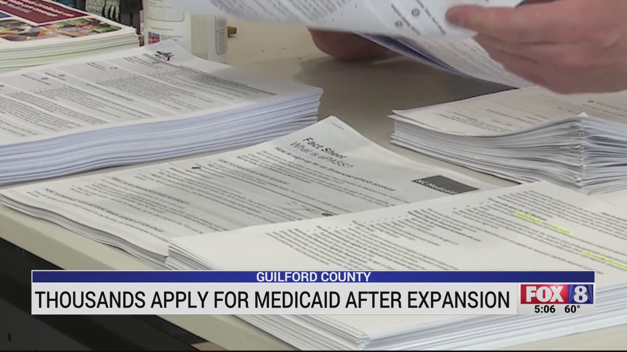 Thousands in Guilford County apply for Medicaid after expansion – FOX8 WGHP