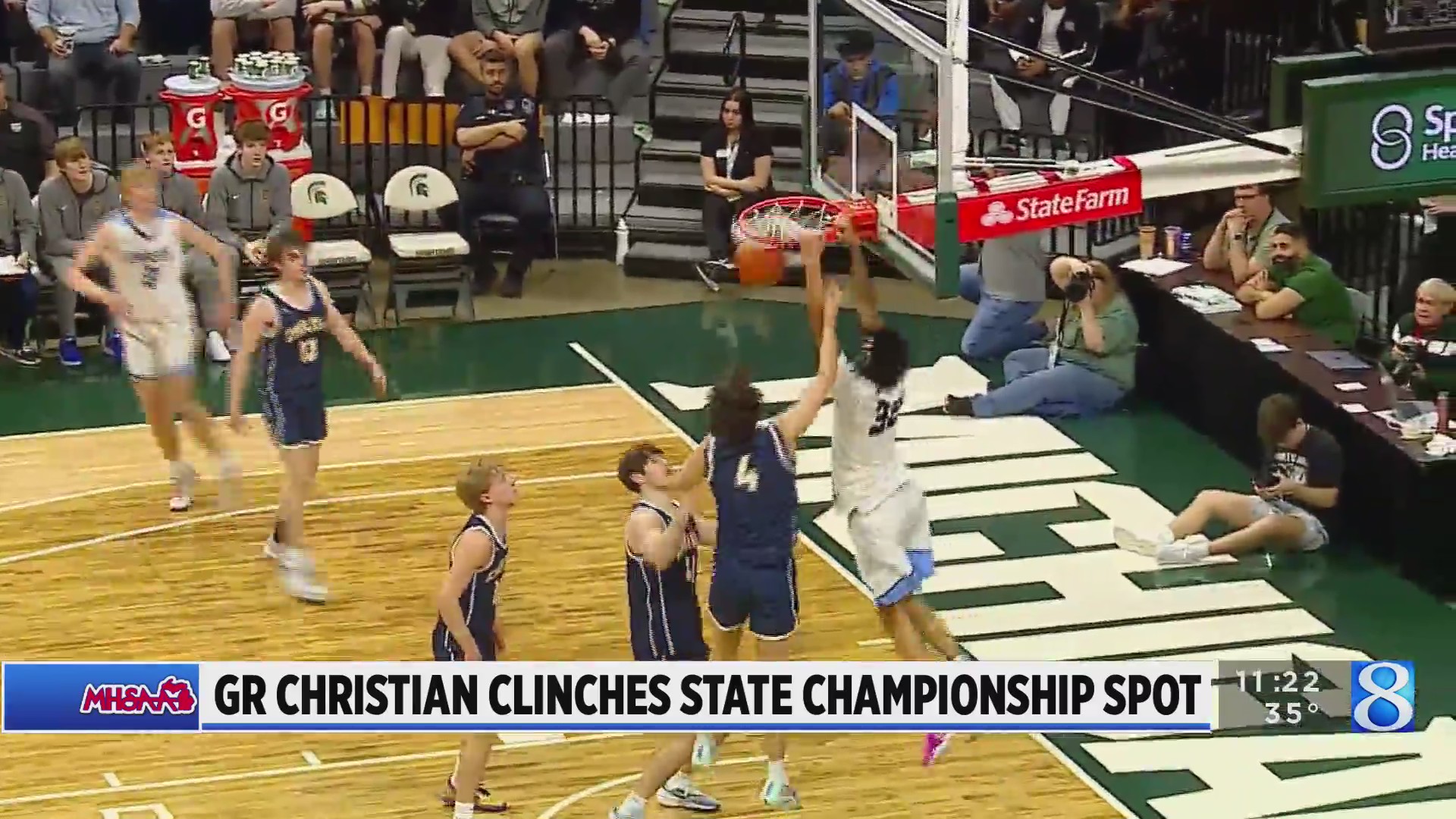 Grand Rapids Christian advances to state finals – KTSM 9 News