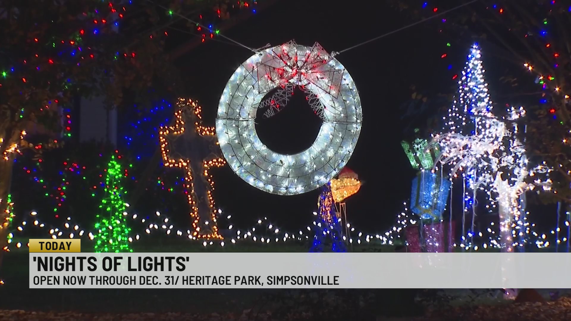 Walk-through light show coming to the Upstate – WSPA 7NEWS