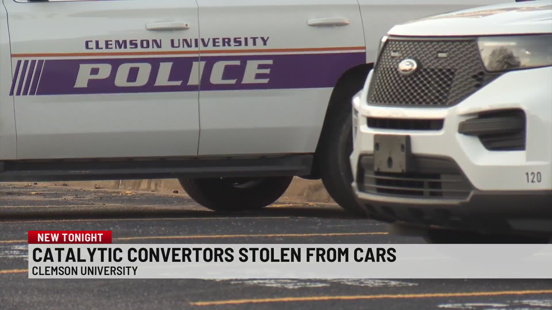Police: 21 catalytic converters stolen from cars parked at Clemson ...