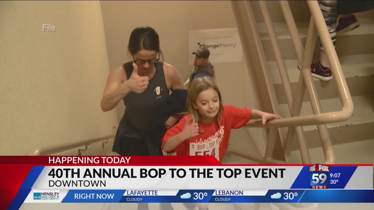 40th annual Bop to the top event – Fox 59