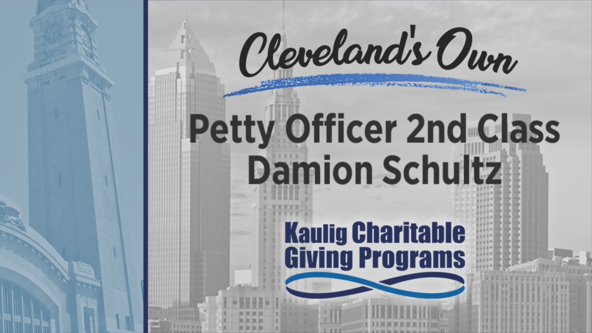 Cleveland’s Own: Petty Officer 2nd Class Damion Schultz – Fox 8 ...