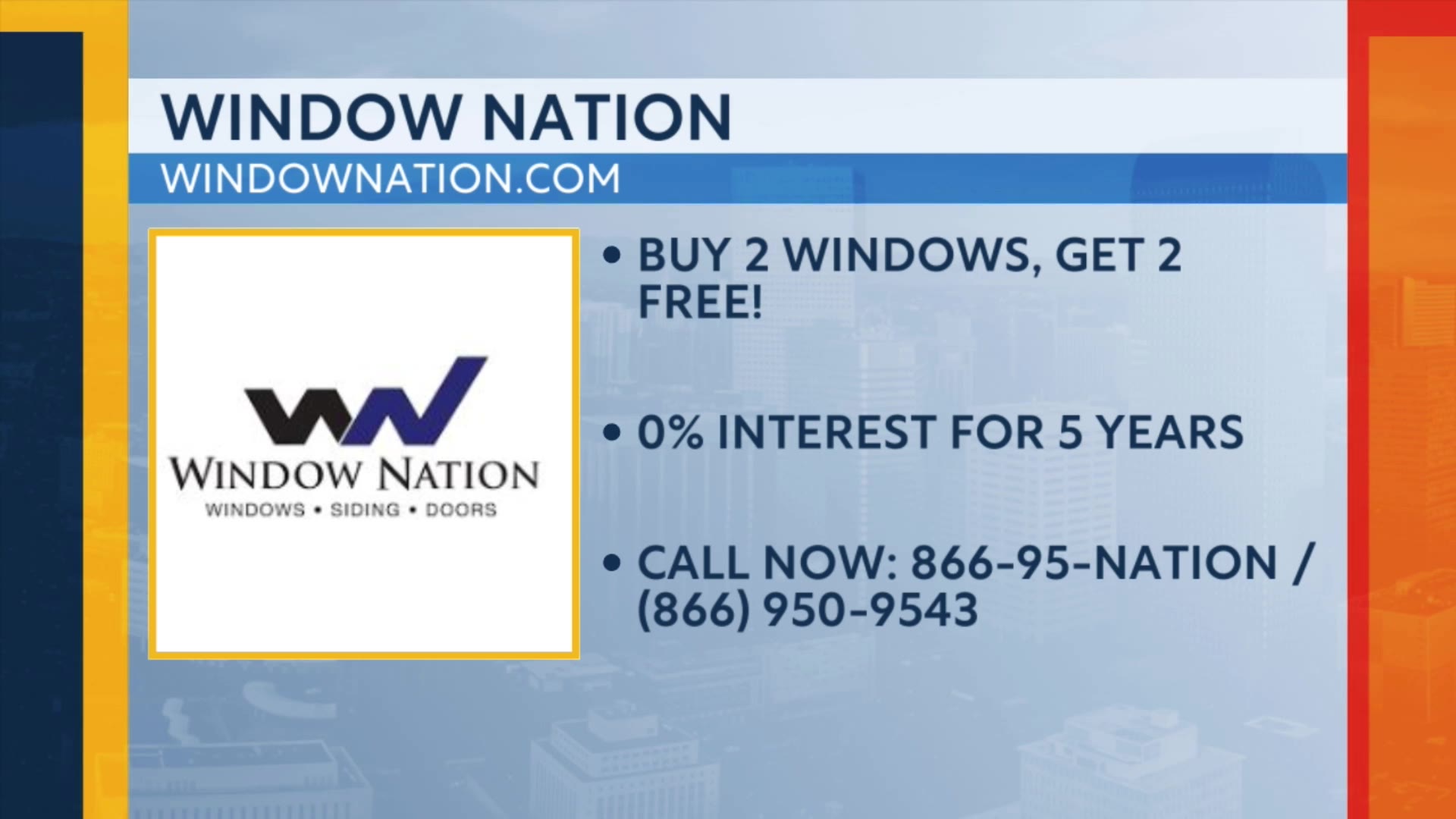 Window Nation: Replacement Windows, Doors, and Vinyl Siding – FOX31 Denver