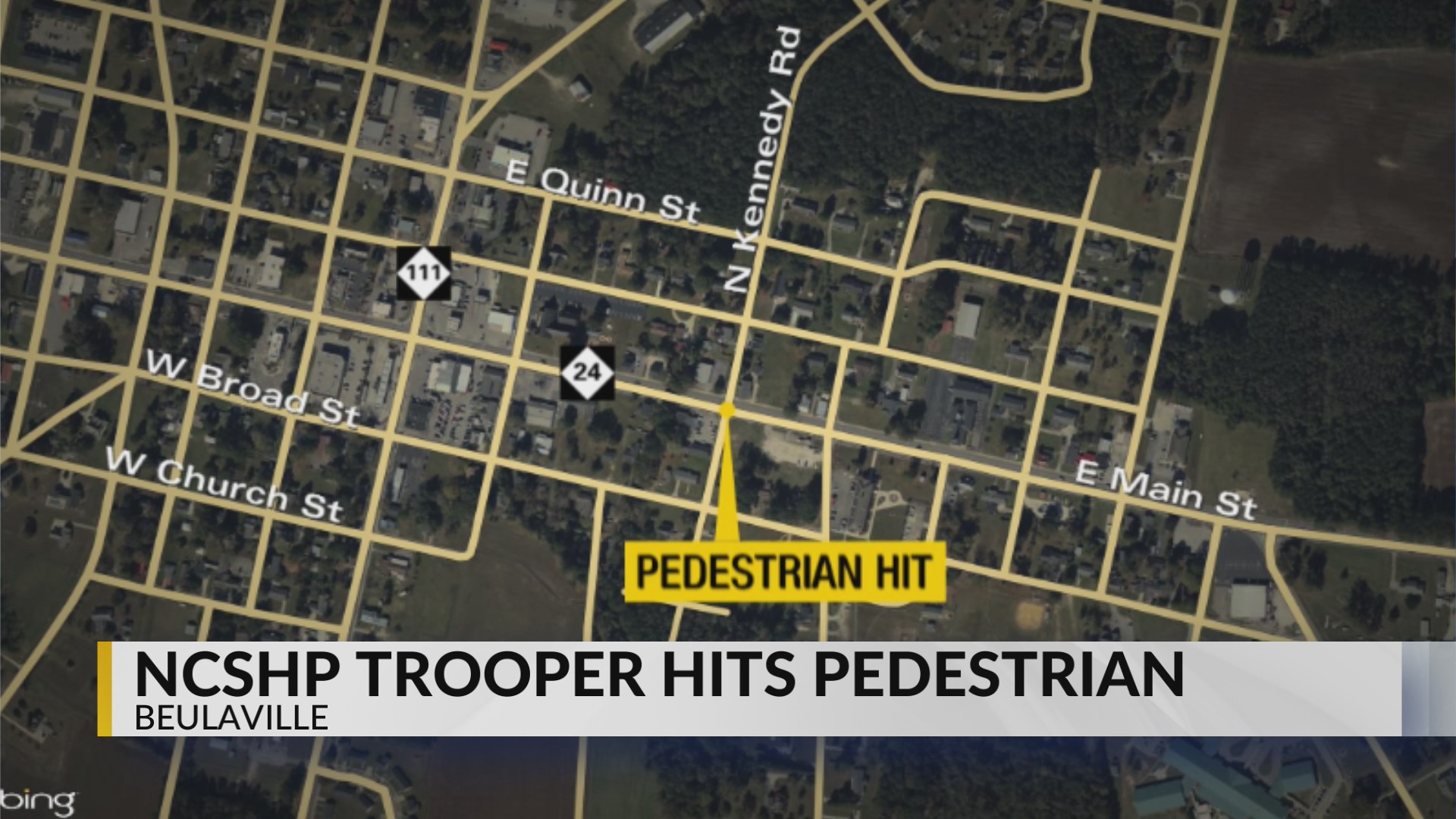 NC state trooper involved in crash with pedestrian in Duplin County – WNCT