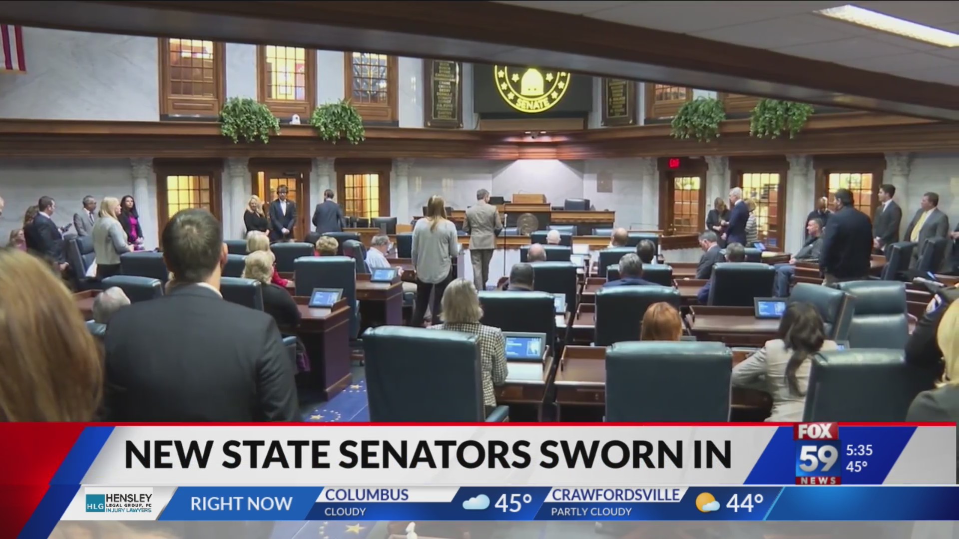 2 new state senators representing Indianapolis, Terre Haute, sworn in ...