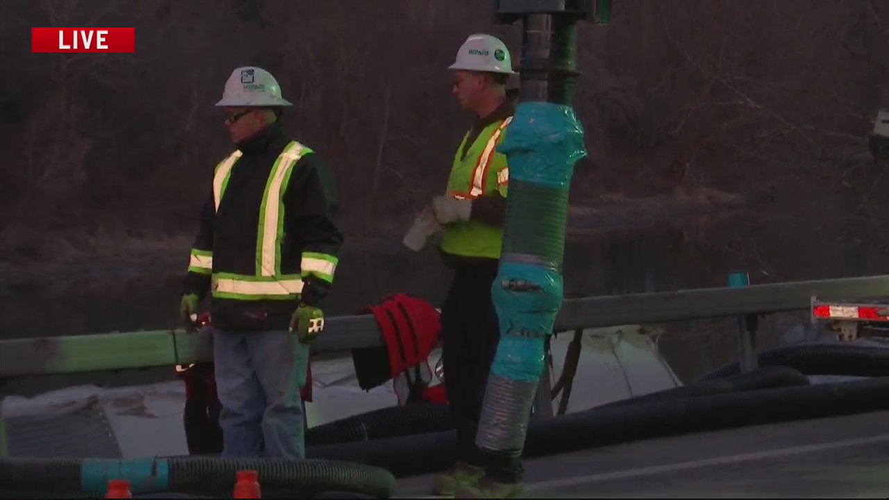 Crews work into the evening to clean up train derailment – NEWS10 ABC
