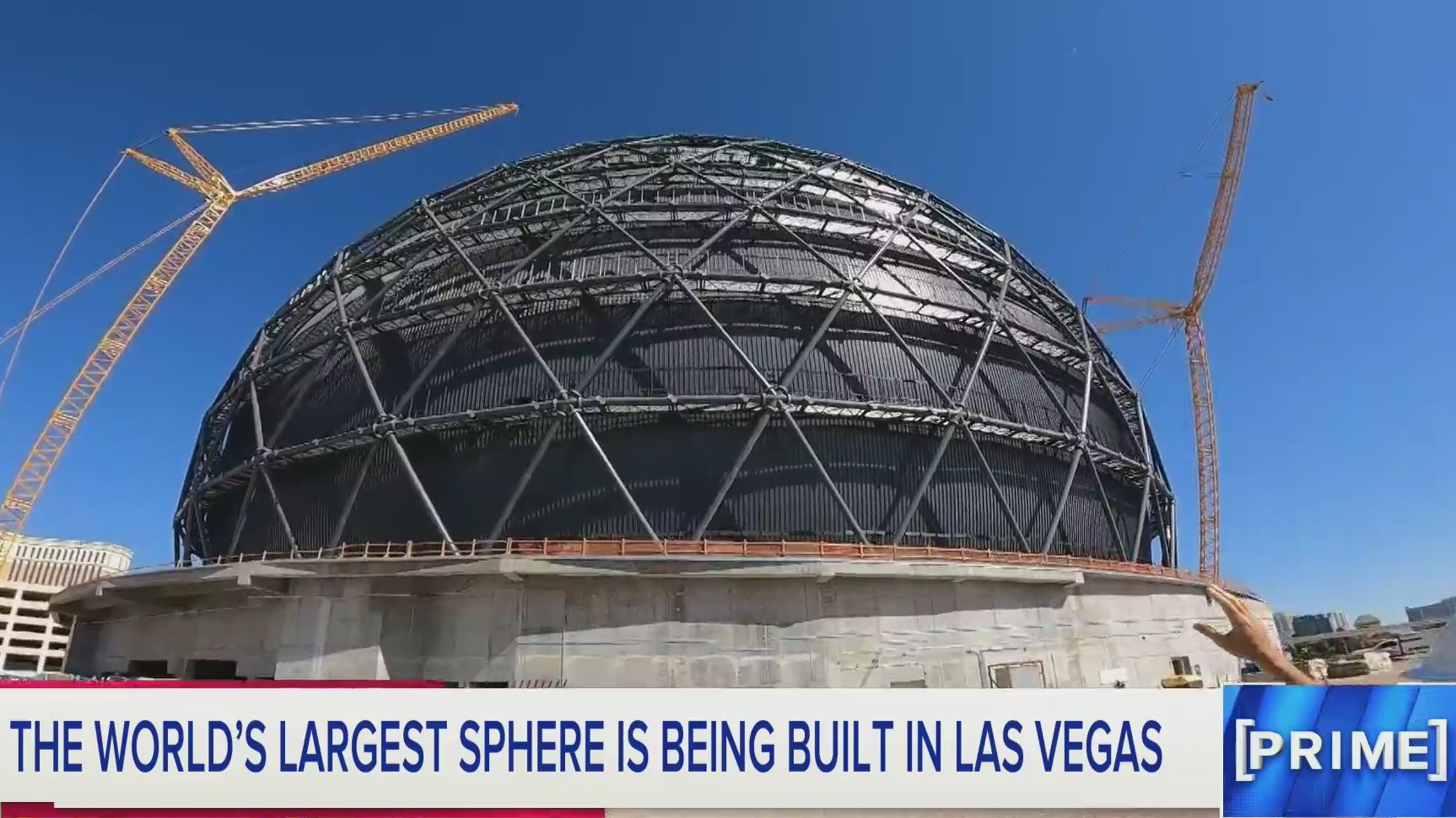 World’s largest sphere nearing completion | NewsNation Prime – NewsNation